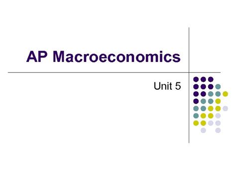 AP Macroeconomics Unit I Trade Basics