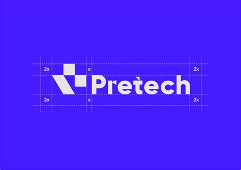 Pretech Technology It Logo Branding Behance