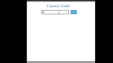 Day 12 30 Country Guide I Created A Country Guide App That Allows
