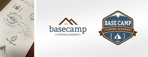 base camp coding academy on behance
