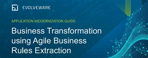 Business Rules Extraction For Application Modernization