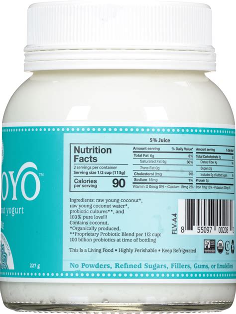 Gts Cocoyo Coconut Yogurt Pure Planogram Right