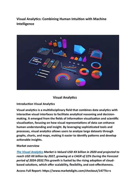 Ppt Visual Analytics Combining Human Intuition With Machine