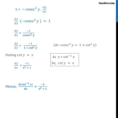 Example Find Derivative Of F X Tan X Class Examples