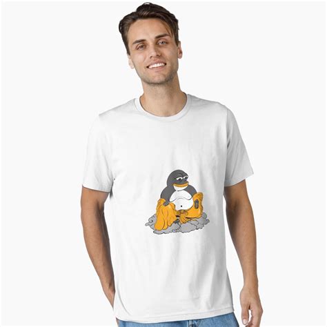 Funny Tux Penguin Meme Sticker For Sale By Iplus Redbubble
