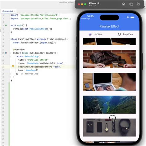 Viraj Tank On Linkedin Flutter Learning Parallax Android Ios