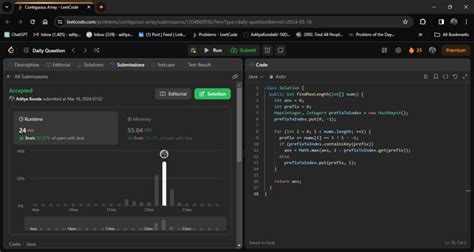 Aditya Konda On Linkedin 50dayscodingchallenge Leetcode Leetcodechallenge Leetcodestreak