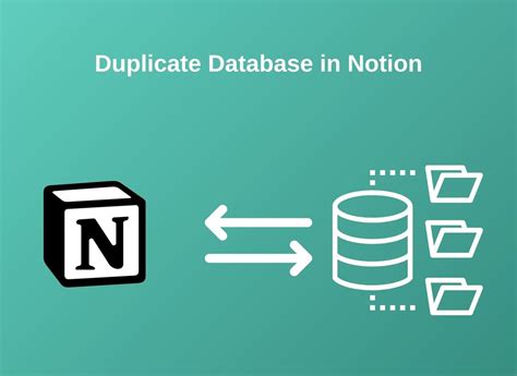 How To Duplicate Database In Notion
