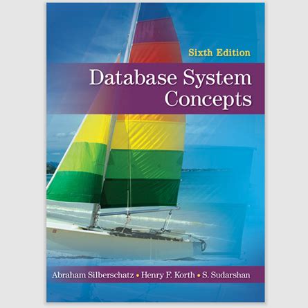E Textbook Database System Concepts 6th Edition By Abraham S Inspire Uplift