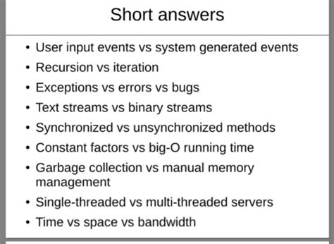 Solved Short Answers User Input Events Vs System Generated