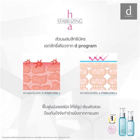 D Program Lotion ”h Stabilizing D Program Thailand