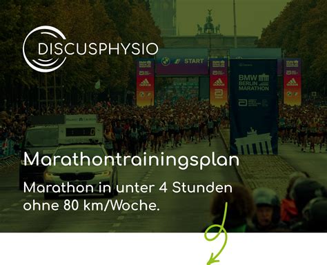 Berlin Marathon 2025 Trainingsplan Ist Online Discus Physio