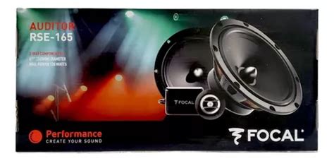 Set De Medios Focal Rse 165 6 5 Pulg 2 Vías 120w Max 60w Rms Envío Gratis