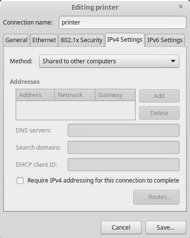 Networking How To Make My Ethernet Network Printer Visible To Other Laptops Unix Linux