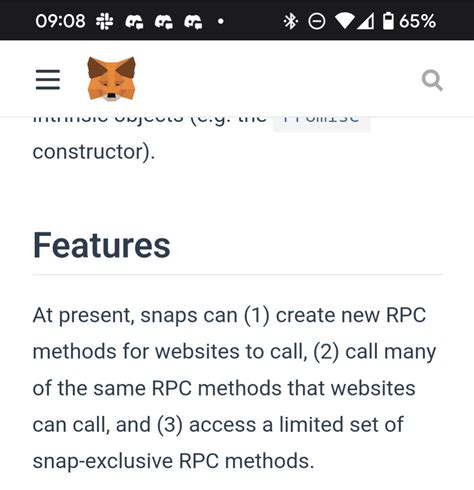 Sticky Navigation · Issue 109 · Metamaskmm Docs V2 · Github