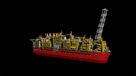 Shell Prelude Flng 3d Model Turbosquid 1435046