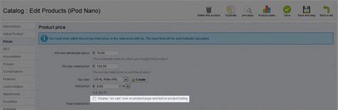 Adding The On Sale Sign To A Product In Prestashop 15 Web Hosting Hub