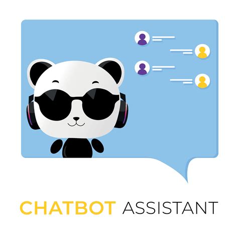 Robot Shaped Chatbot Assistant With Artificial Intelligence Cute Robot Vector Illustration