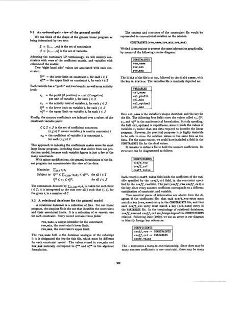Database Structures For Mathematical Programming Models Viewpoints
