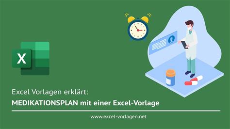 📋 Medikationsplan In Excel So Behalten Sie Den Überblick über Ihre Medikamente Youtube