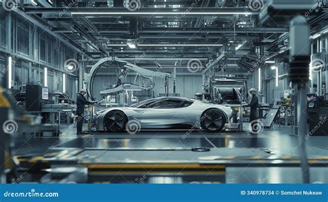 Engineers Monitoring Liquefied Natural Gas Production And Distribution In A Futuristic Control