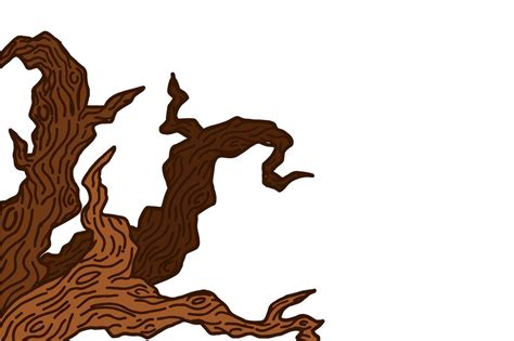 Tree Trunk Ornament Frame Border For Decoration Nature Theme Vector Art At Vecteezy