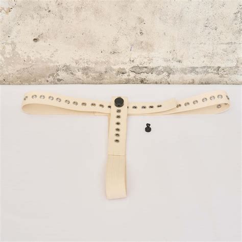 Locking Waist Straps With Magnetic Lock Adjustable Belt Bdsm Sex Game Fetish For Abdl Adult