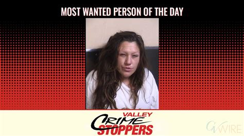 Valley Crime Stoppers Most Wanted Person Of The Day Teisha Zonnette Thomas Gv Wire