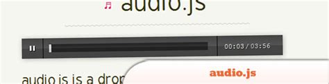 10 Jquery Html5 Audio Players — Sitepoint