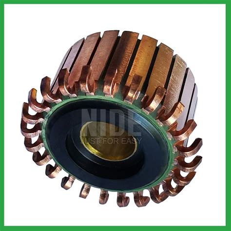 Segmented Armature Hook Commutator For DC Motor Ningbo Haishu Nide International Co Ltd