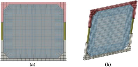 Model Adopted For The Numerical Simulation Of The Test On Configuration