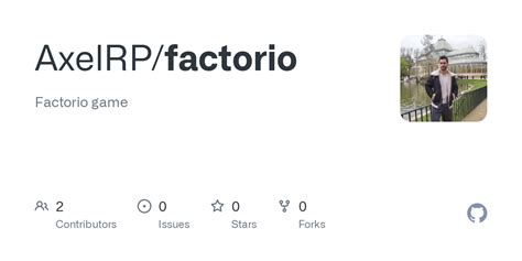 github axelrp factorio factorio game