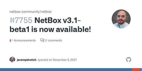 netbox v3 1 beta1 is now available · netbox community netbox
