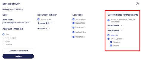 How To Create And Manage Custom Fields For Documents