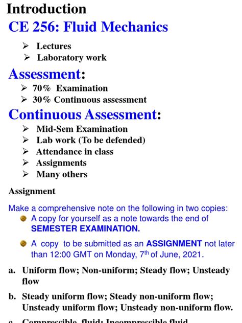 1 Fluid Continuity And Conservation Of Matter 2020 21 Download Free Pdf Fluid