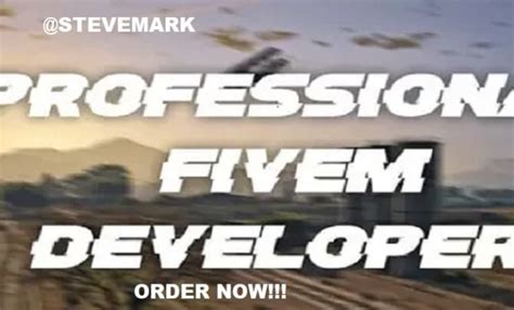Be Your Fivem Developer By Steve Fiverr