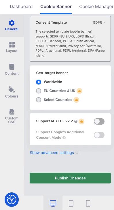 How To Customize Cookie Banner Using Cookieyes Webapp