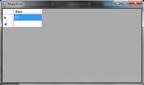 复现一个datagridview仅显示一行且不显式抛异常的bug 岚匀的博客 Csdn博客