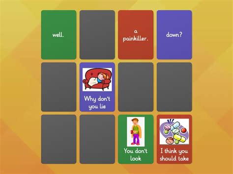 Go Getter 3 Unit 5 Communication Memory Game Matching Pairs