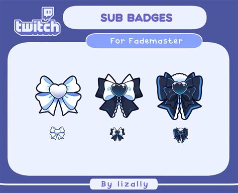 Bit And Sub Badges By Lizally Lizally Vgen