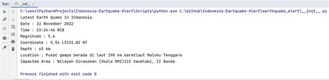 web scraping series get an update latest earth quake in indonesia with