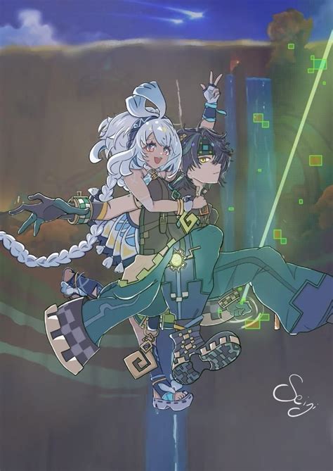 Kinich Mualani Fan Art Anime Instagram