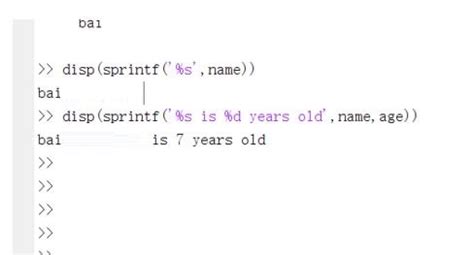 matlab中的sprintf函数 Matlab中disp和sprintf函数使用方法和区别介绍 CSDN博客
