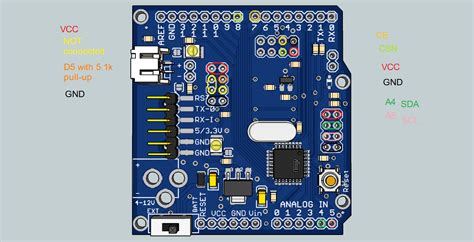 Another Possible Board ATMega NRF Socket DHT Socket MOSFET Uno Pinout MySensors Forum