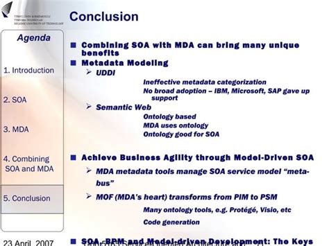 service oriented and model driven architectures ppt