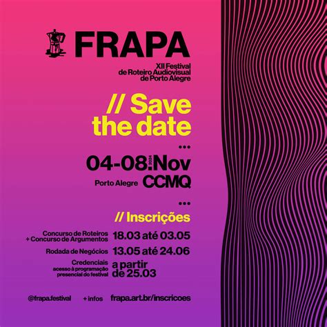 Inscrições Abertas Para O Concurso De Roteiros E Argumentos Do 12º Frapa Otageek