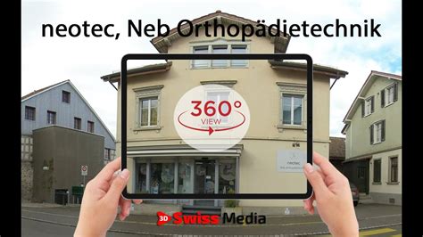 neotec, Neb Orthopädietechnik - 360 Virtual Tour Services - YouTube