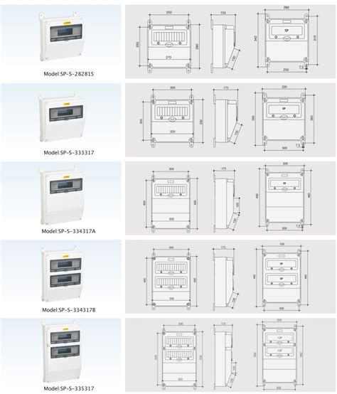 Sp S Customized Mcb Control Industrial Socket Distribution Box Saipwell