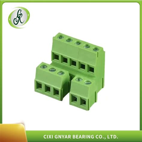 Electrical Screw Pluggable Female Barrier Green Terminal Block Terminal Block Terminal Block