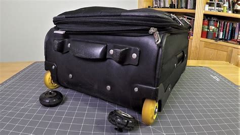 Fix It Roller Luggage Wheel Replacement For 5 Easy Tutorial Youtube